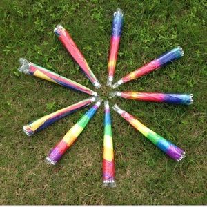 Accessories | Unique Outdoor Foldable Sun Rainbow Umbrella Hat | Poshmark